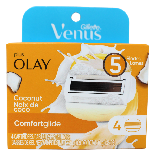 Gillette Venus Olay Razor Cartridges - 4 Refills | Smooth Shave – Meganest
