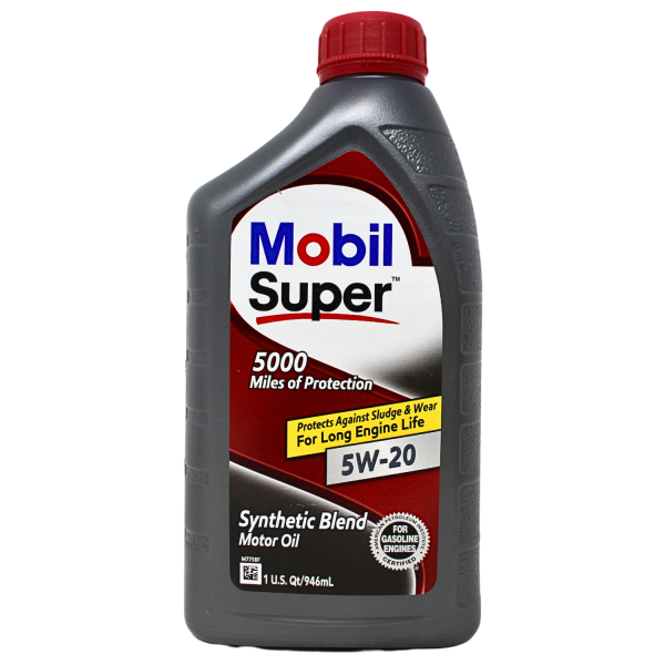 Mobil Super 5000 5W-20 Motor Oil - Premium Conventional Oil – Meganest