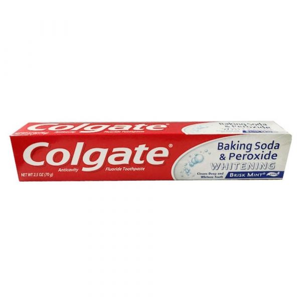 Colgate Whitening Brisk Mint Toothpaste 70g | Whiter Smile – Meganest