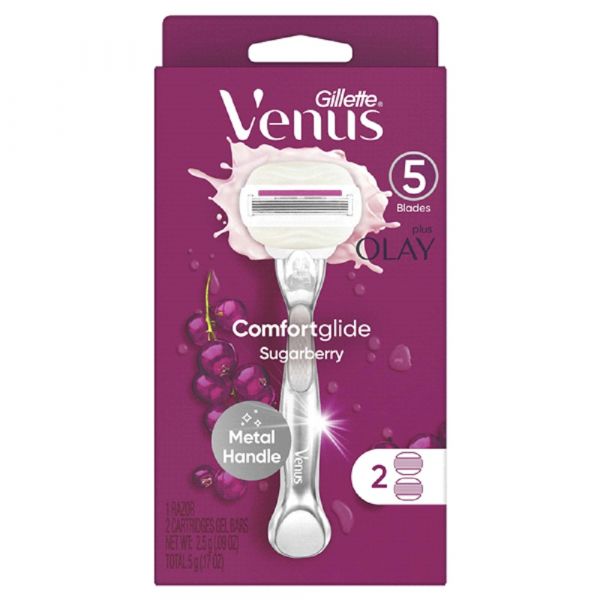 Gillette Venus Olay Sugarberry Razor | Smooth Shave | [Your Store Name ...